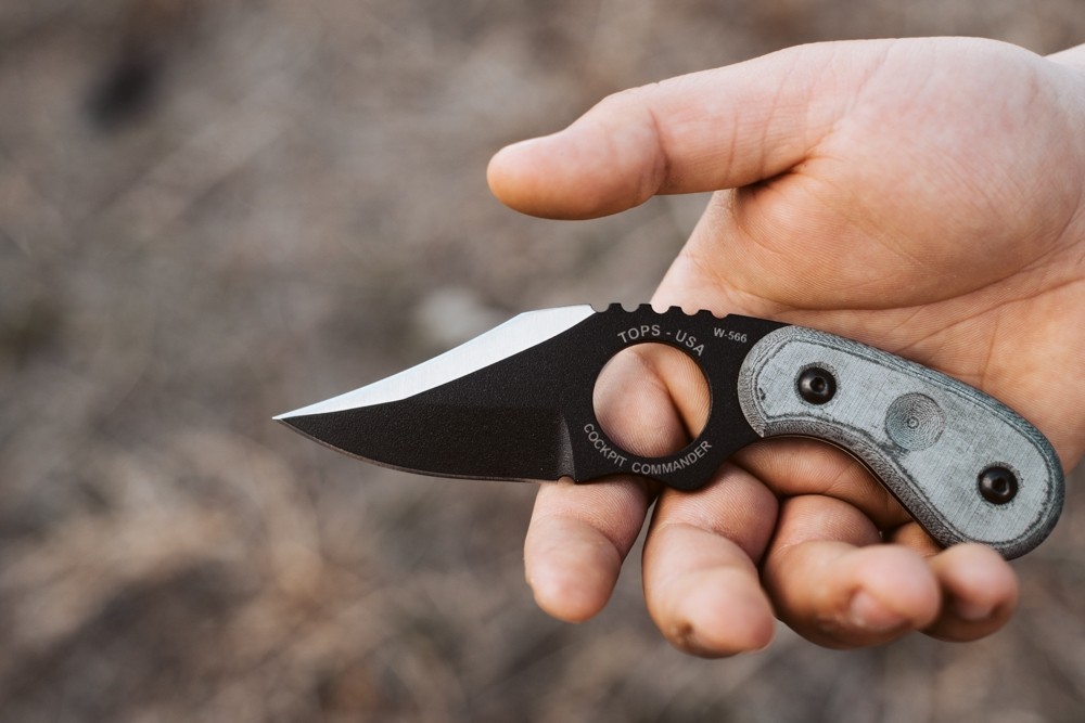 Cockpit Commander Knife - TOPS Knives Tactical OPS USA