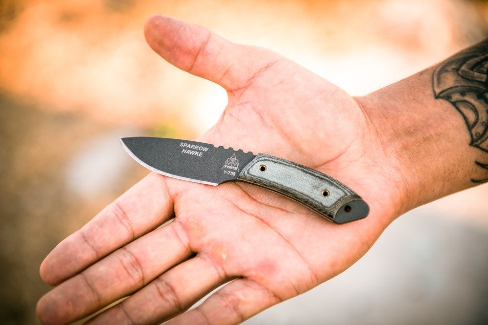 Sparrow Hawke Knife - TOPS Knives Tactical OPS USA